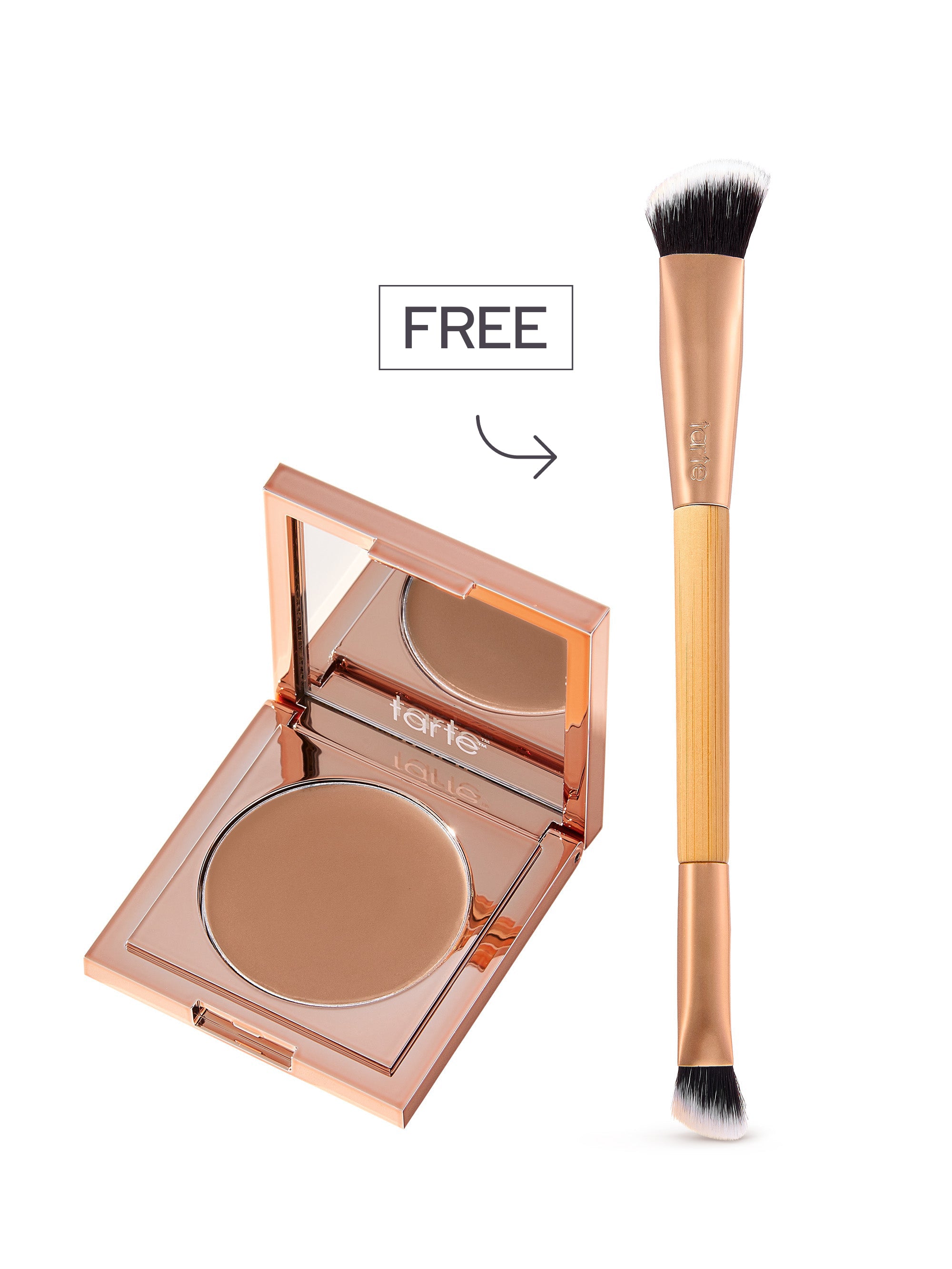 Dark Circle Defense™ CC Corrector & Brush Duo – Tarte Cosmetics